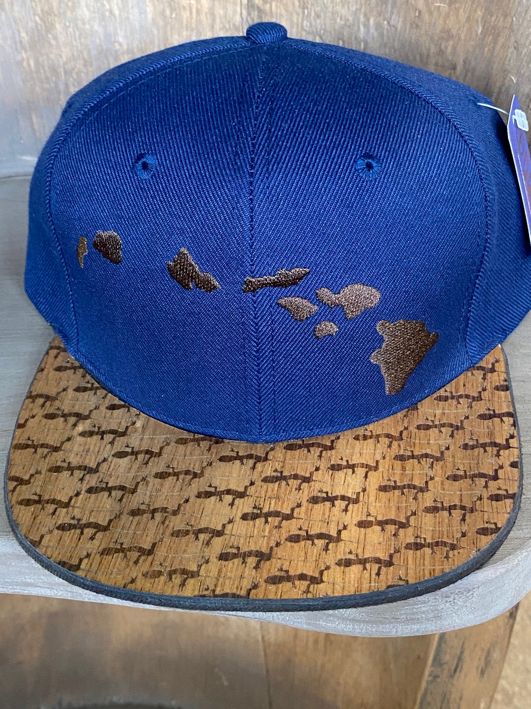 Bendable Koa Wood Billed Hat - Etsy Australia