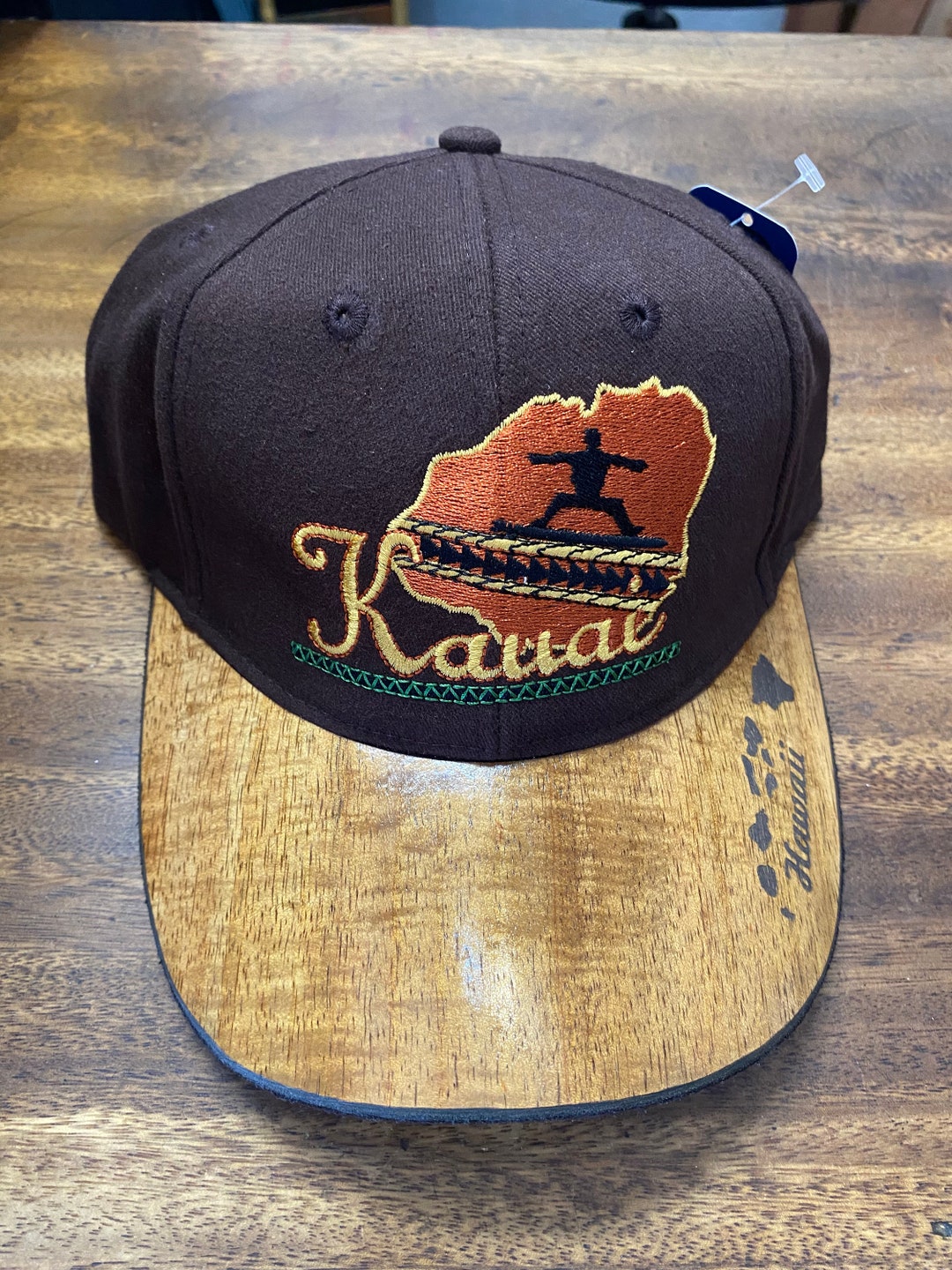 Bendable Koa Wood Billed Hat - Etsy