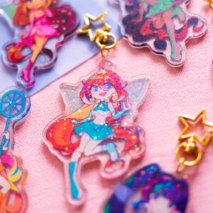 Winx Club Acrylic Charms / Keychains ~ Pixel Art / 3.5''/9cm - Etsy