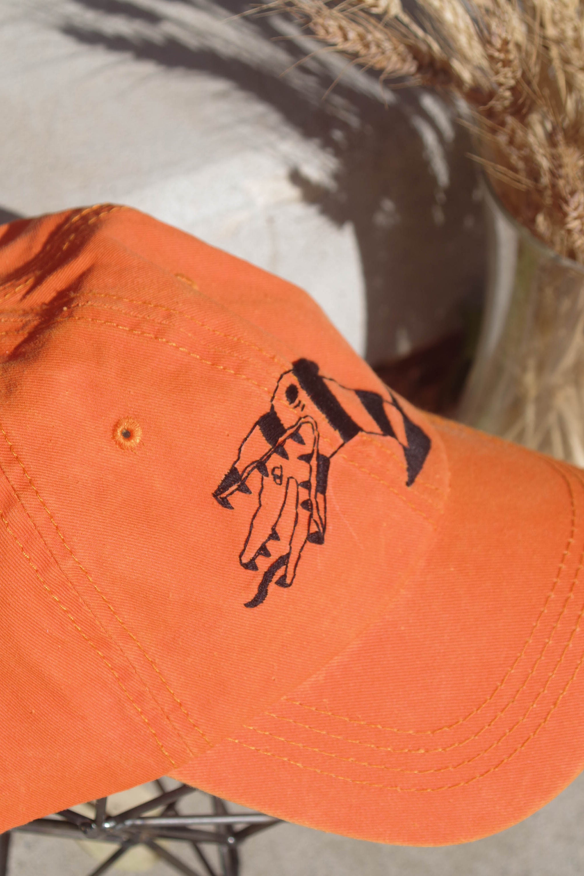 Sand Snake Beetlejuice Spooky Baseball Cap Hand Embroidered - Etsy