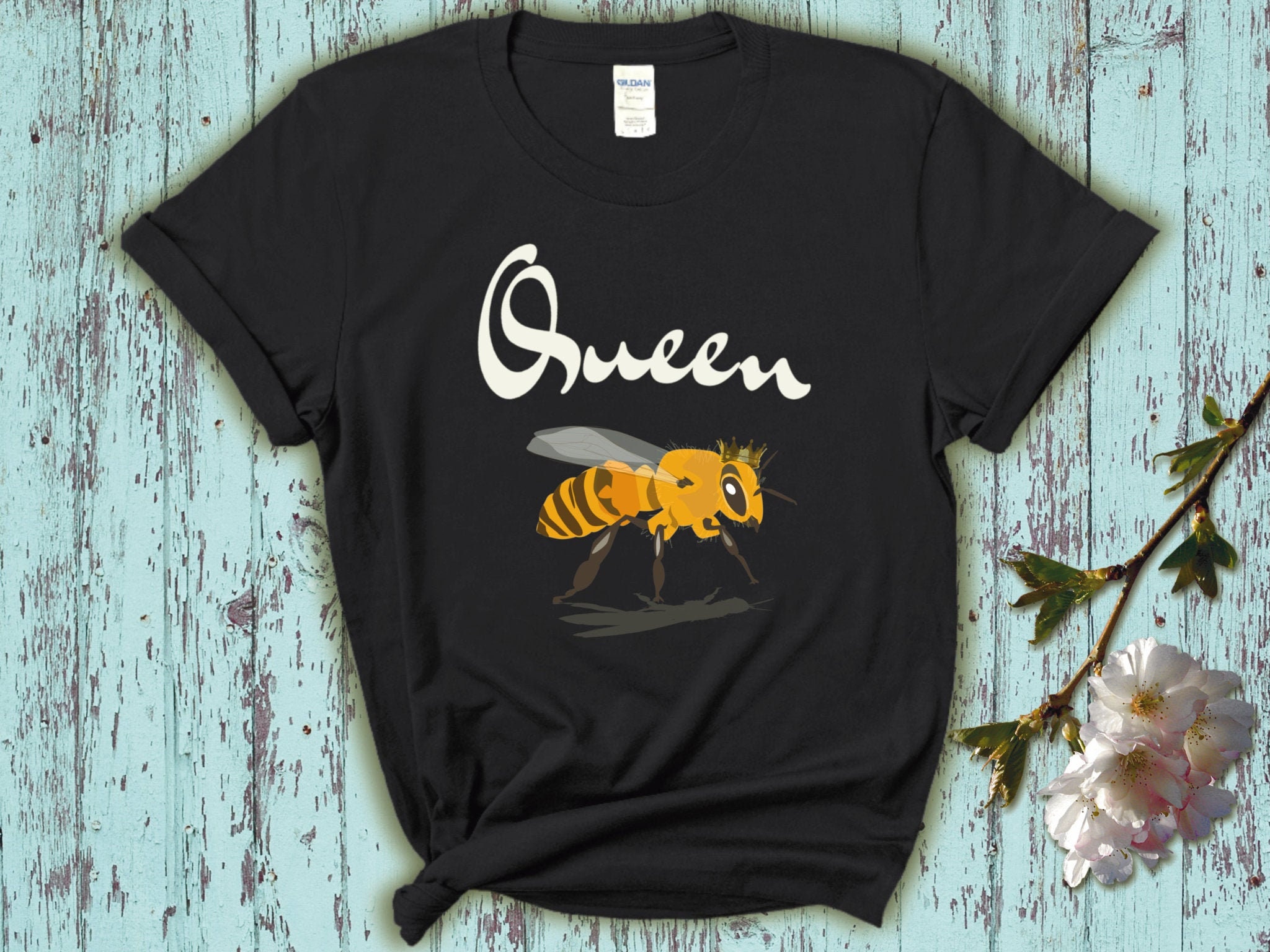 Queen Bee Shirt, Queen Bee, Queen Shirt, Bee Shirt, Queen Bee Tee, Gift ...