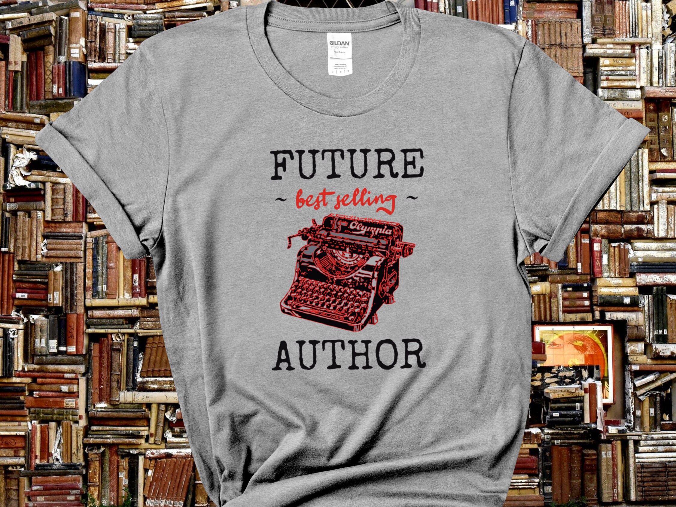 Future Best Selling Author, Elegant Design, Vintage Shirt, Gift for ...