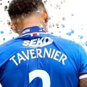 Set of Three Personalised Rangers Wall Prints | Tavernier Football ...