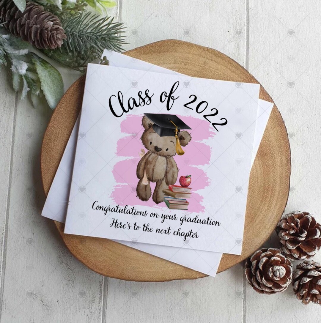 Personalised Class of 2022 Graduation Card , Here’s to the Next Chapter ...