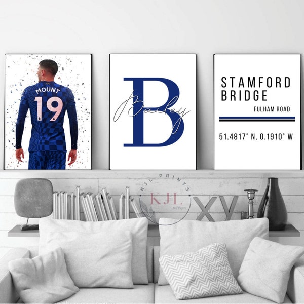 Chelsea Fc - Etsy UK