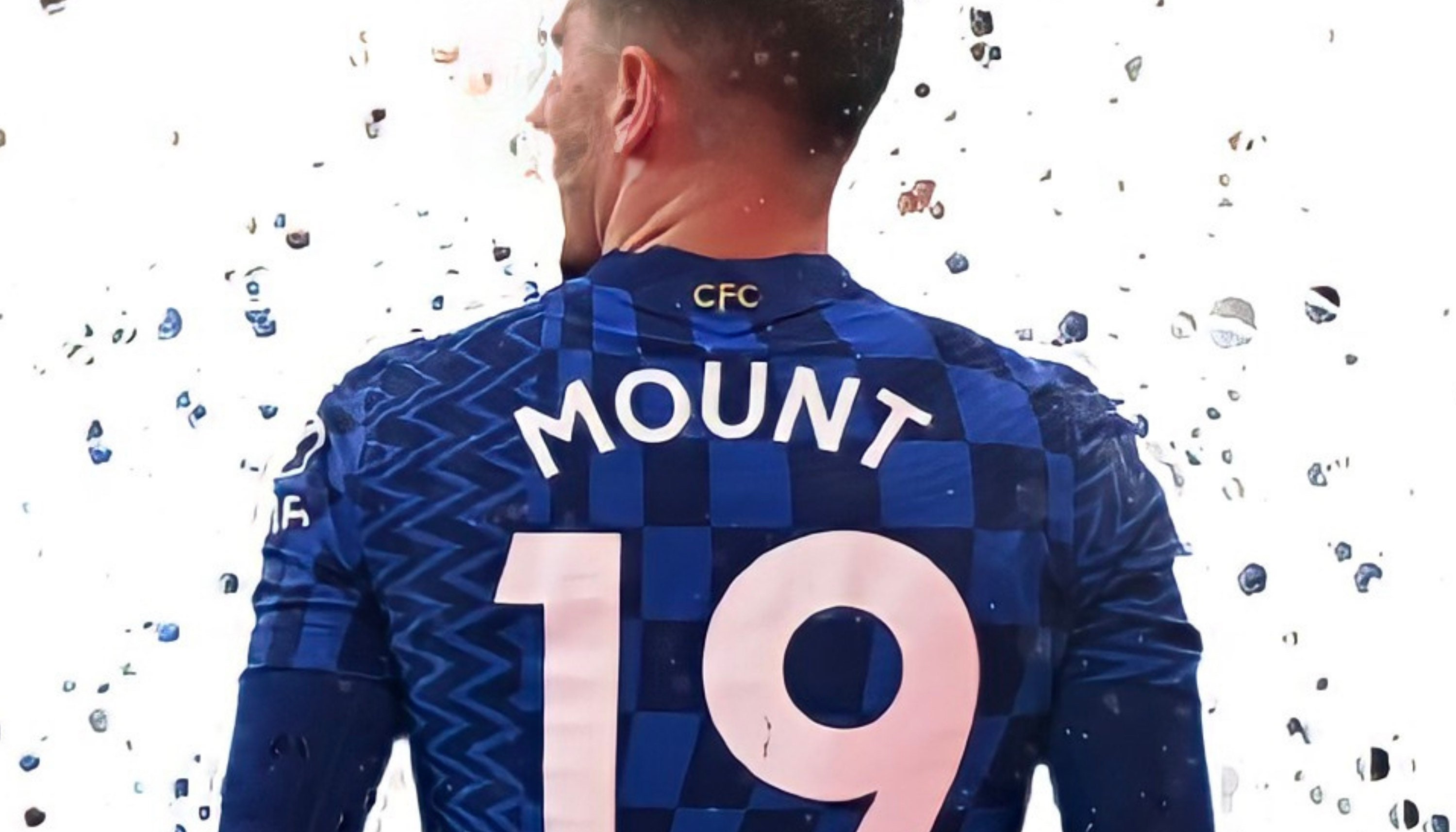 Set of Three Personalised Chelsea Wall Prints | Mason Mount | Football ...