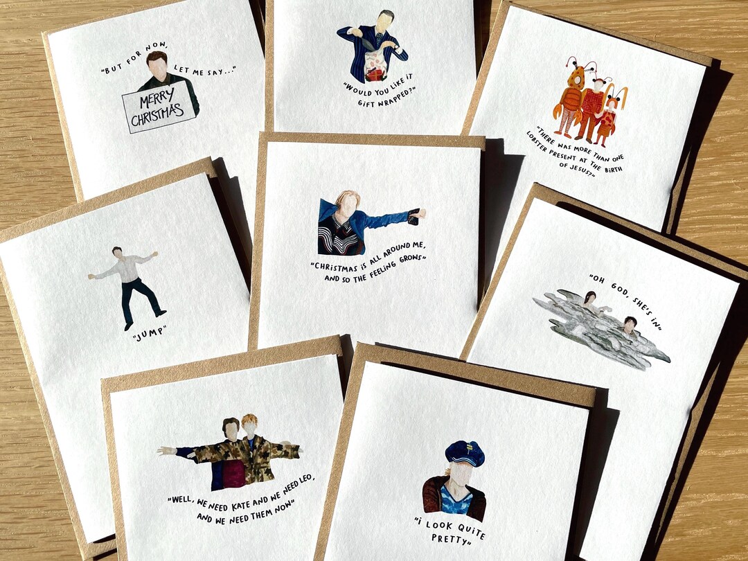 Love Actually Christmas Cards - Etsy