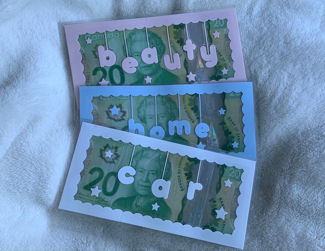 Custom Vinyl Star Cash Envelope - Etsy