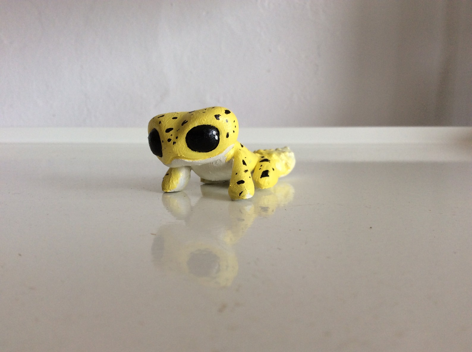 Custom Gecko Miniature Sculpture/figurine. Leopard Gecko Sculpture ...