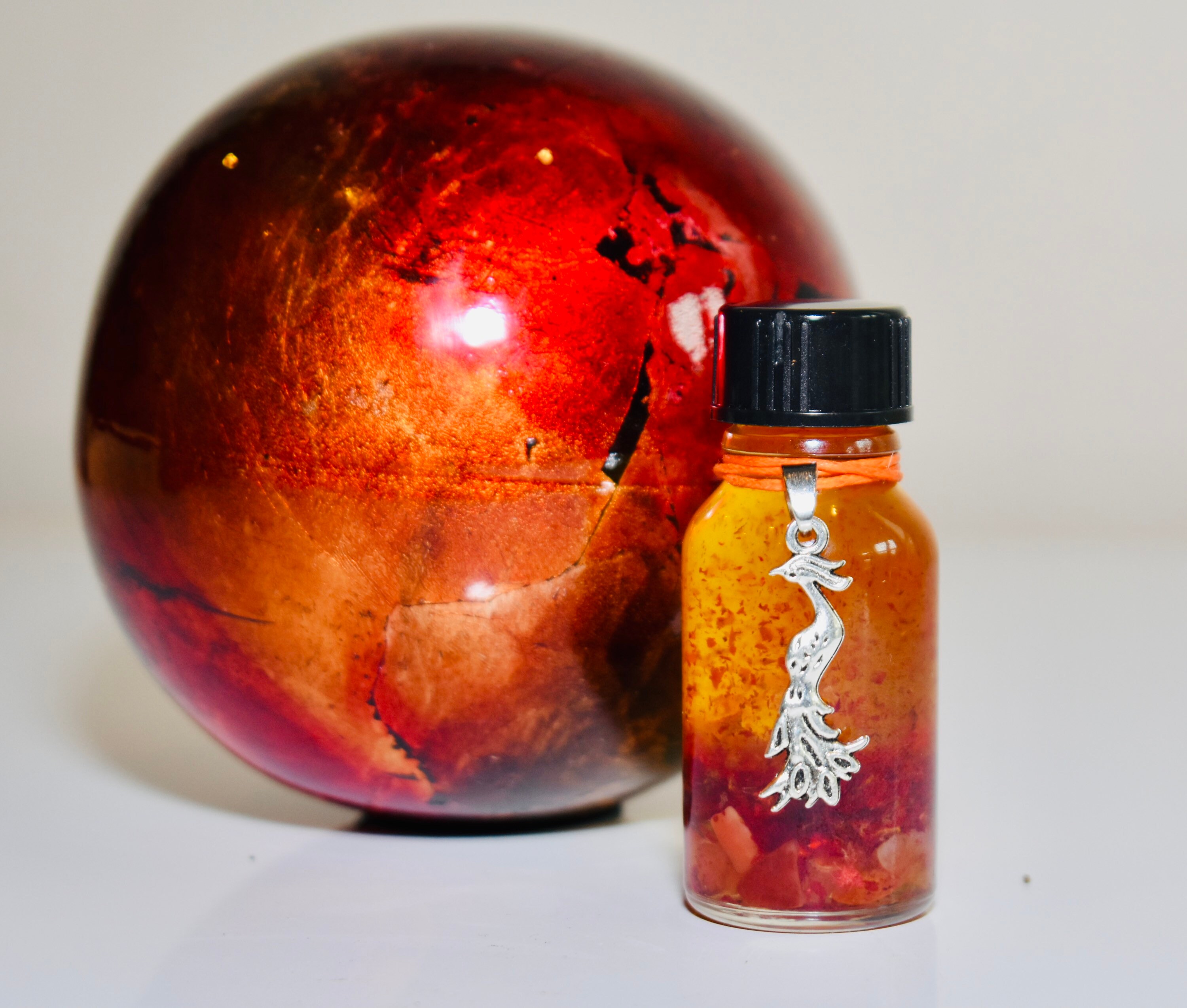 Phoenix Oil Crystal infused Rebirth Oil Fire Oil | Etsy