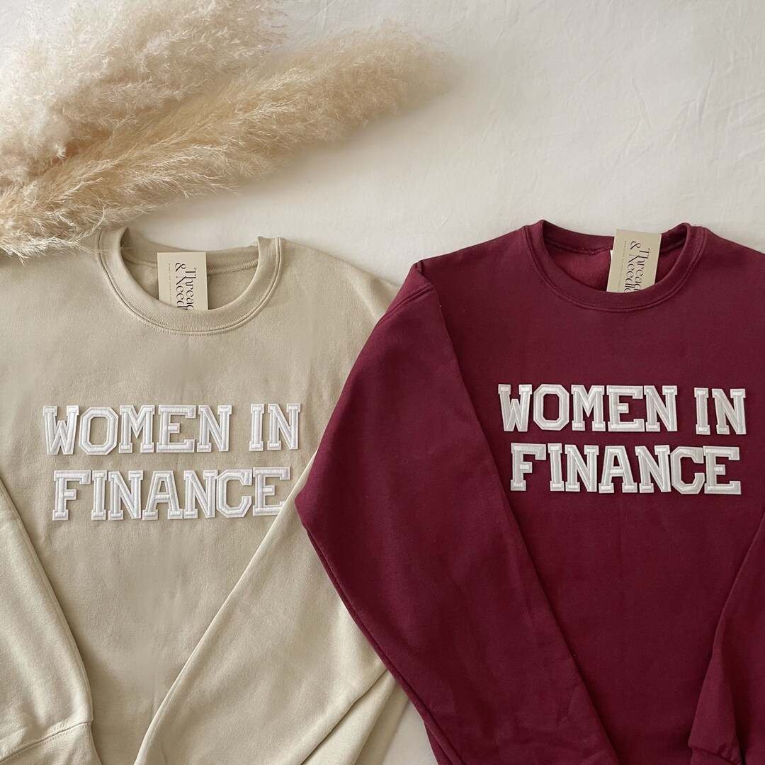 Women in Finance Sweatshirt, Women in Finance Gifts, Finance Sweatshirt ...