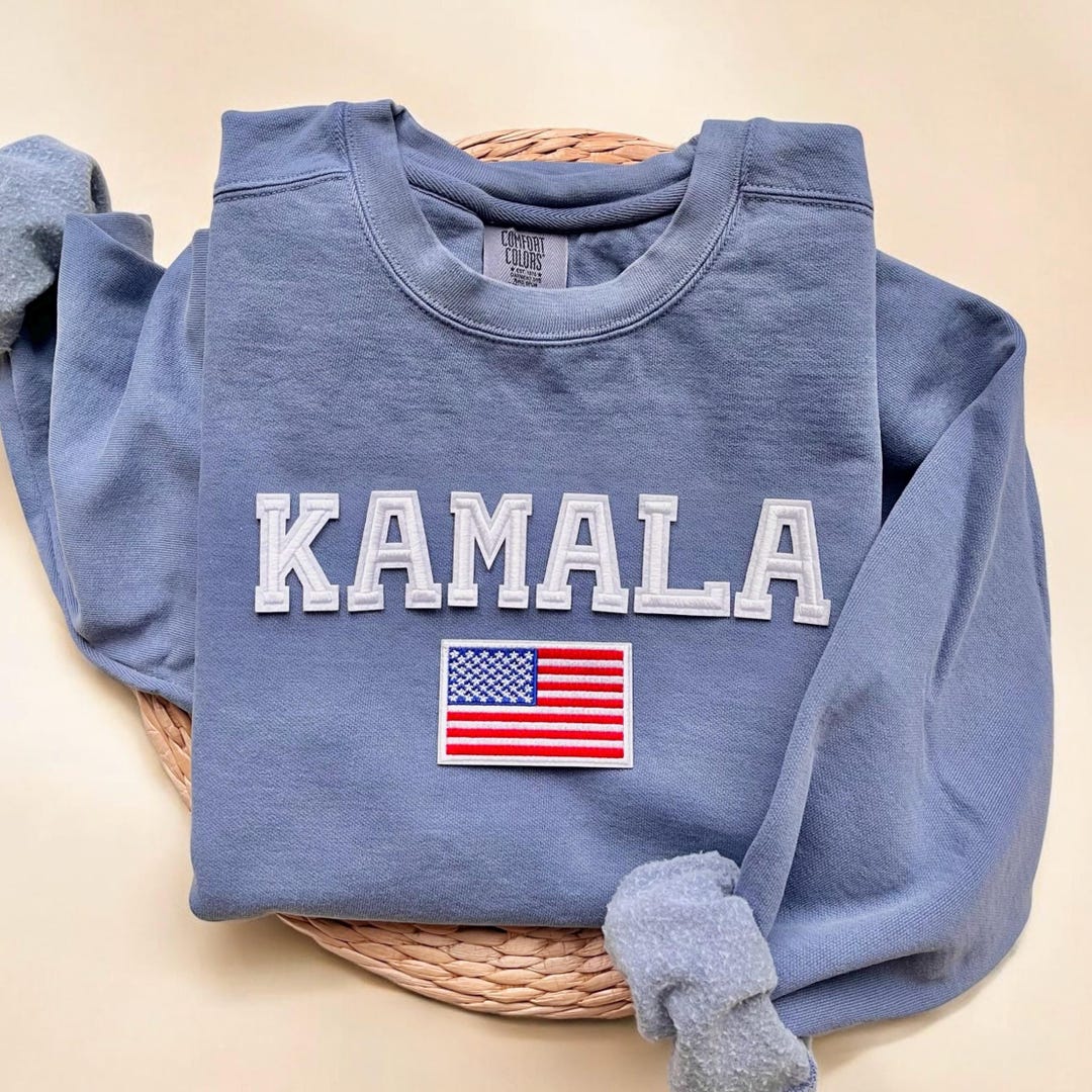 Comfort Colors® Kamala Harris 2024 Sweatshirt, Kamala Sweatshirt ...