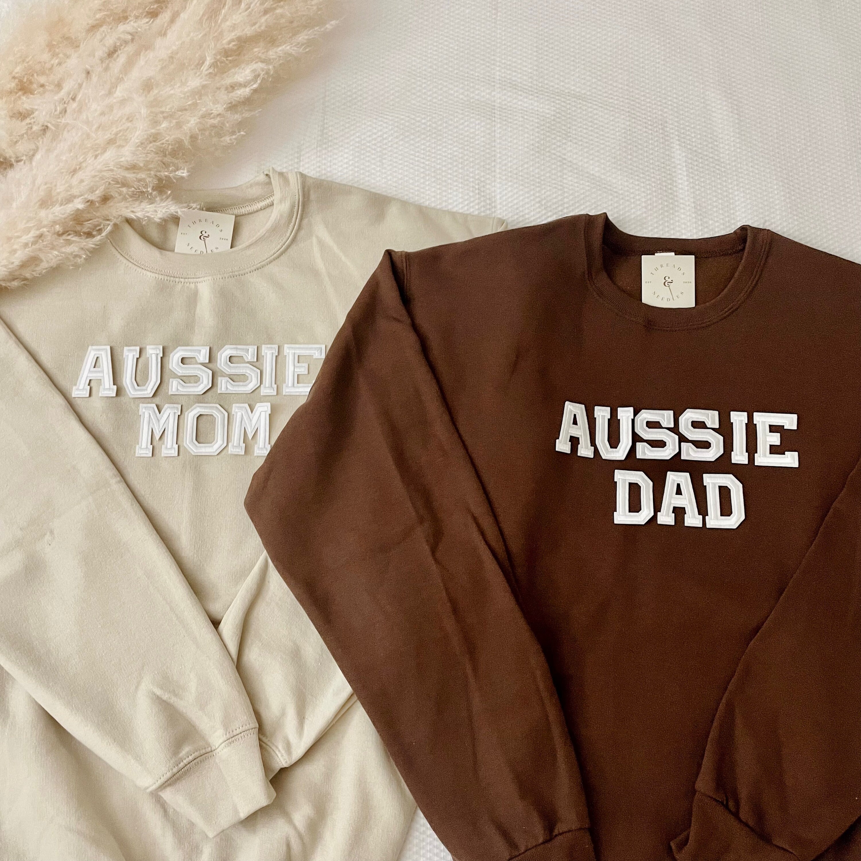 Aussie Mom Sweatshirt Aussie Dad Sweatshirt Australian | Etsy