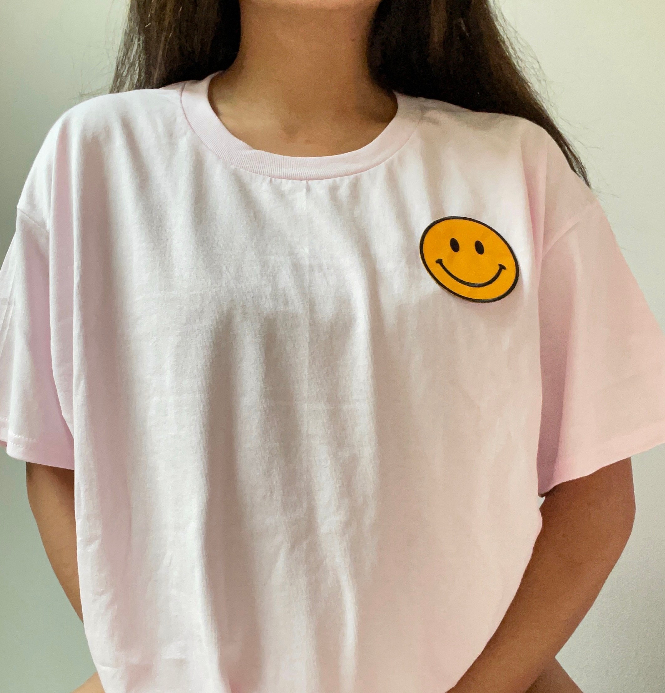 Trendy Smiley Face Shirt Smiley Face Tee Smile Face Tshirt | Etsy