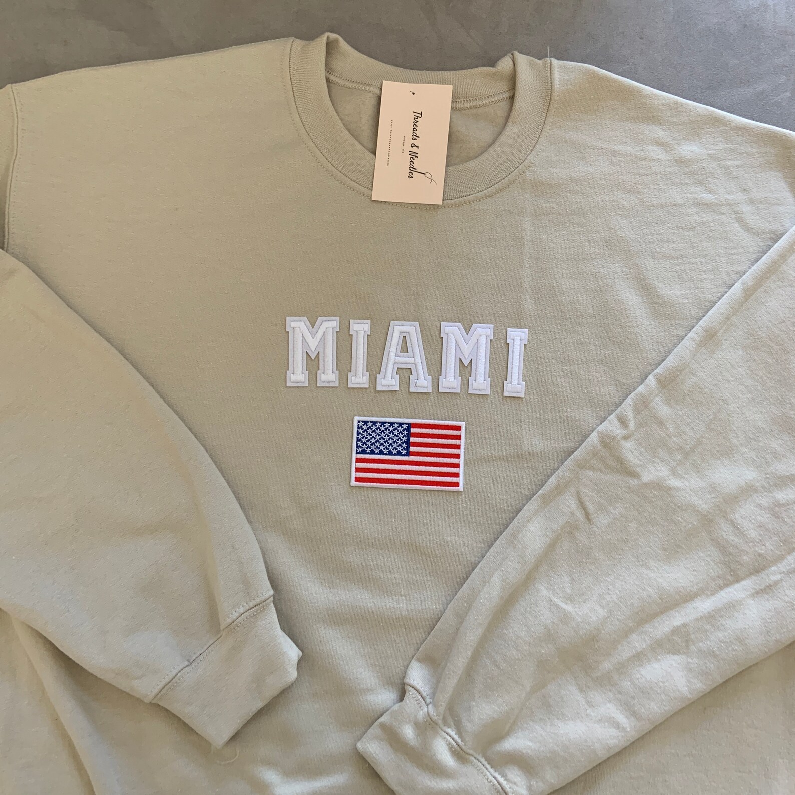 Miami Sweatshirt | Miami Crewneck | Miami Sweater | Florida Sweatshirt ...