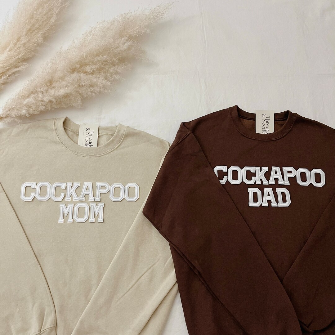 Cockapoo Mom Sweatshirt, Cockapoo Dad Sweatshirt, Cockapoo Mom Shirt ...