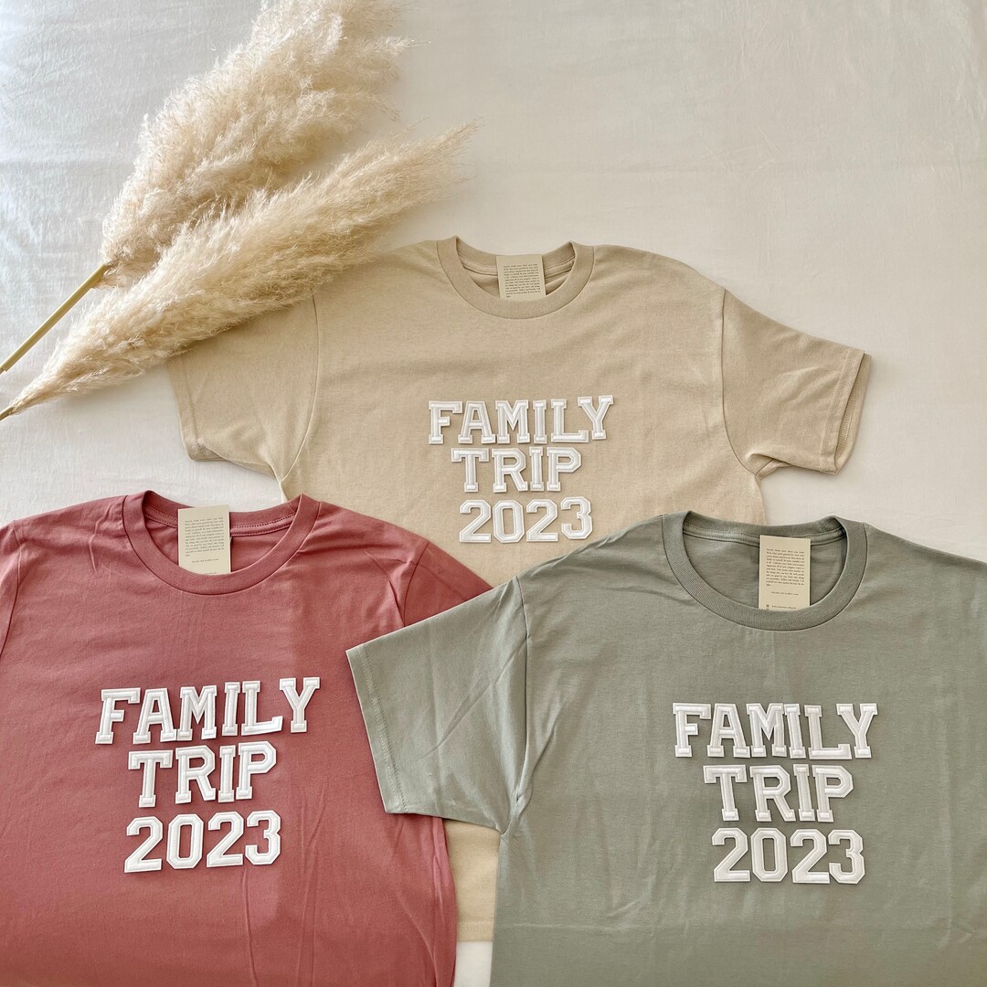 Family Trip Shirts, Family Vacation Shirts, Matching Family Shirts ...