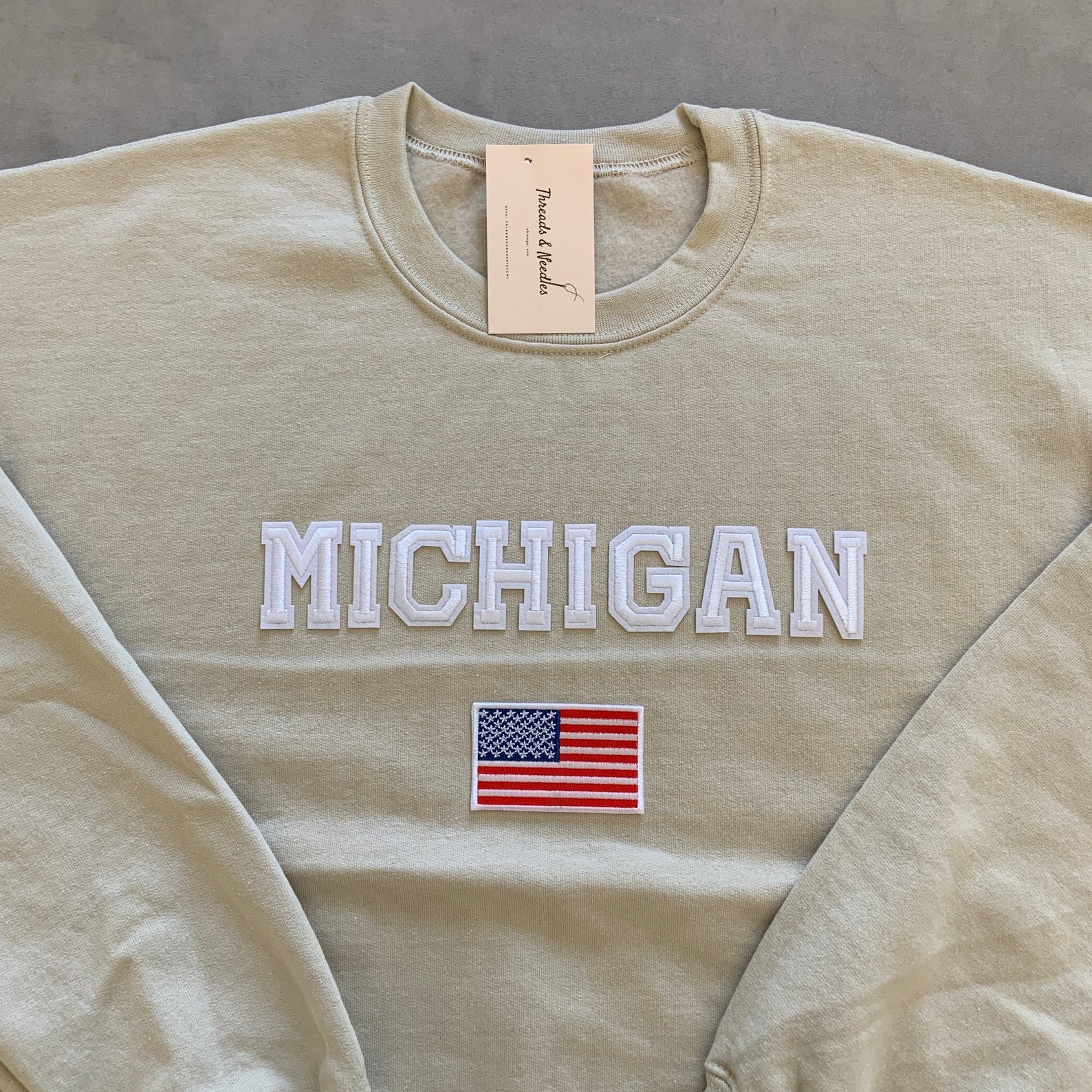 Unisex Michigan Sweatshirt Michigan Crewneck Michigan - Etsy