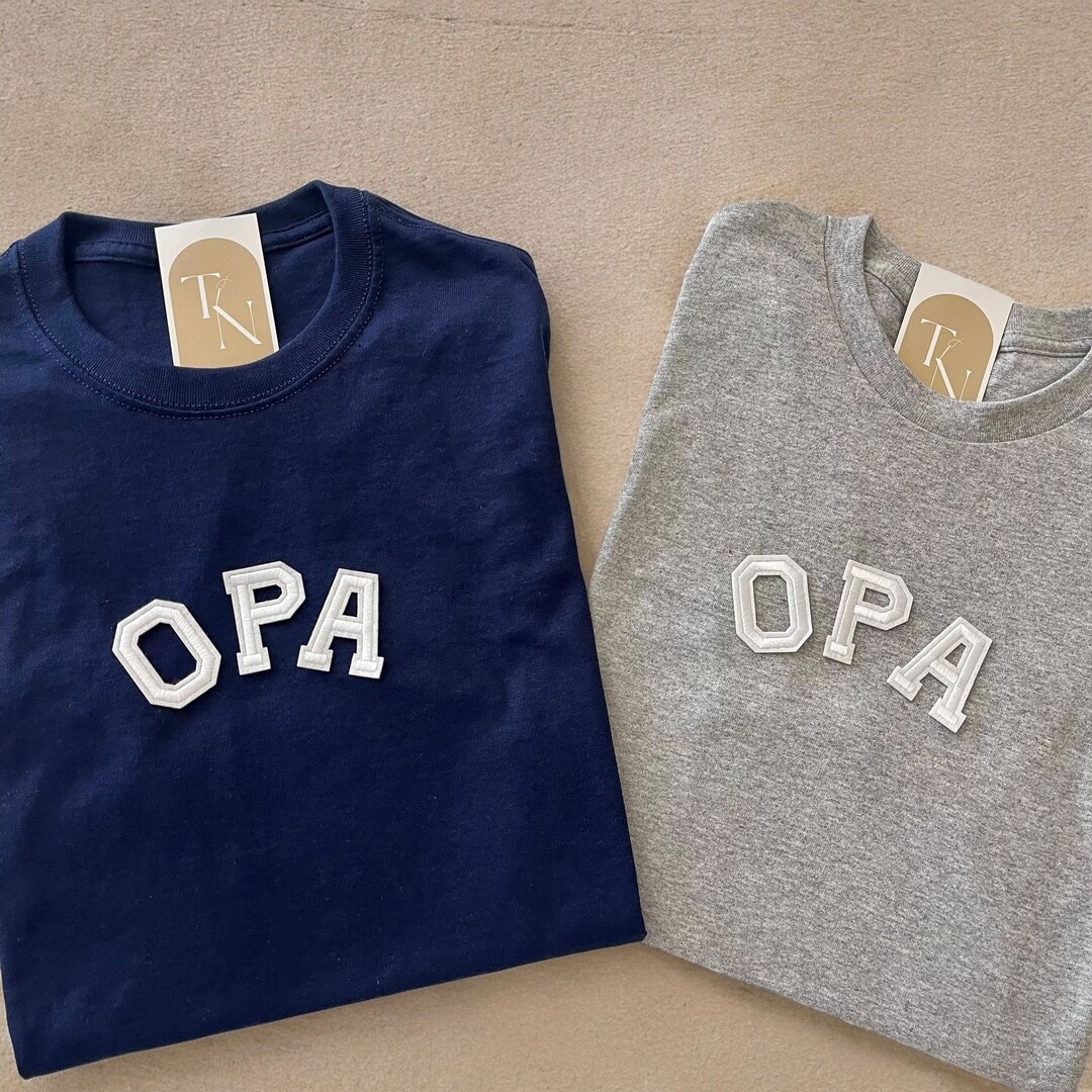OPA Shirt, Opa Tee, Opa Gifts, Grandpa Gifts, Opa Father’s Day Gift, Gifts for Opa, New Opa, New ...