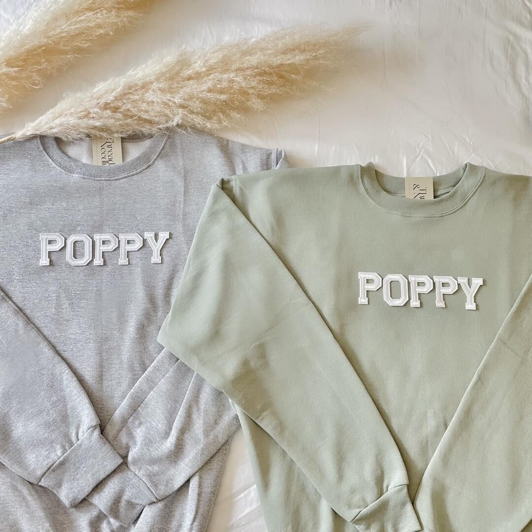 Poppy Sweatshirt | Poppy Shirt | Poppy Gift | Poppy Father’s Day Gift ...