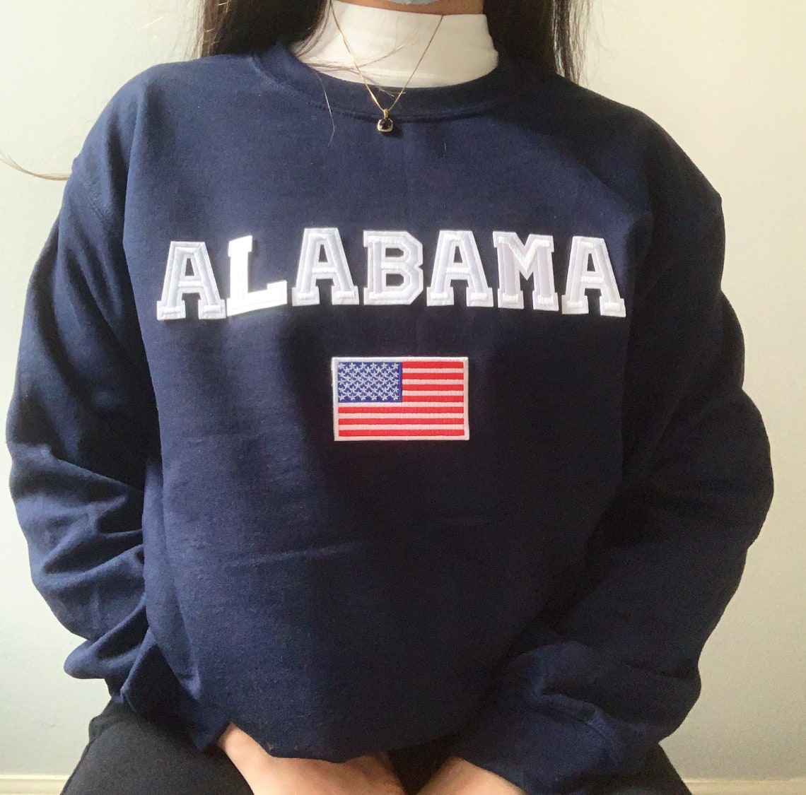 Alabama Sweatshirt Alabama Crewneck Alabama Sweater | Etsy