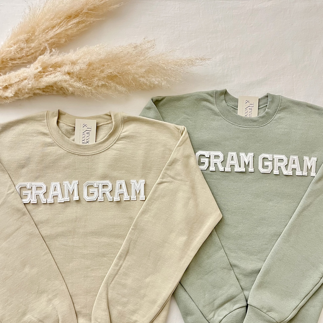 Gram Gram Sweatshirt, Gram Gram Shirt, Gift for Gram Gram , Grandma ...