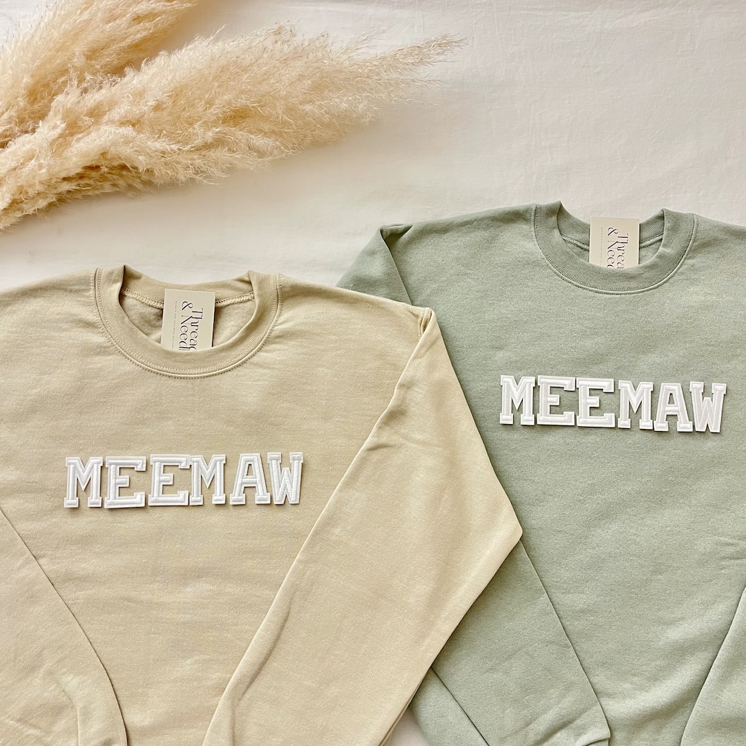 Meemaw Sweatshirt, Meemaw Shirt, Gift for Meemaw, Grandma Sweatshirt ...