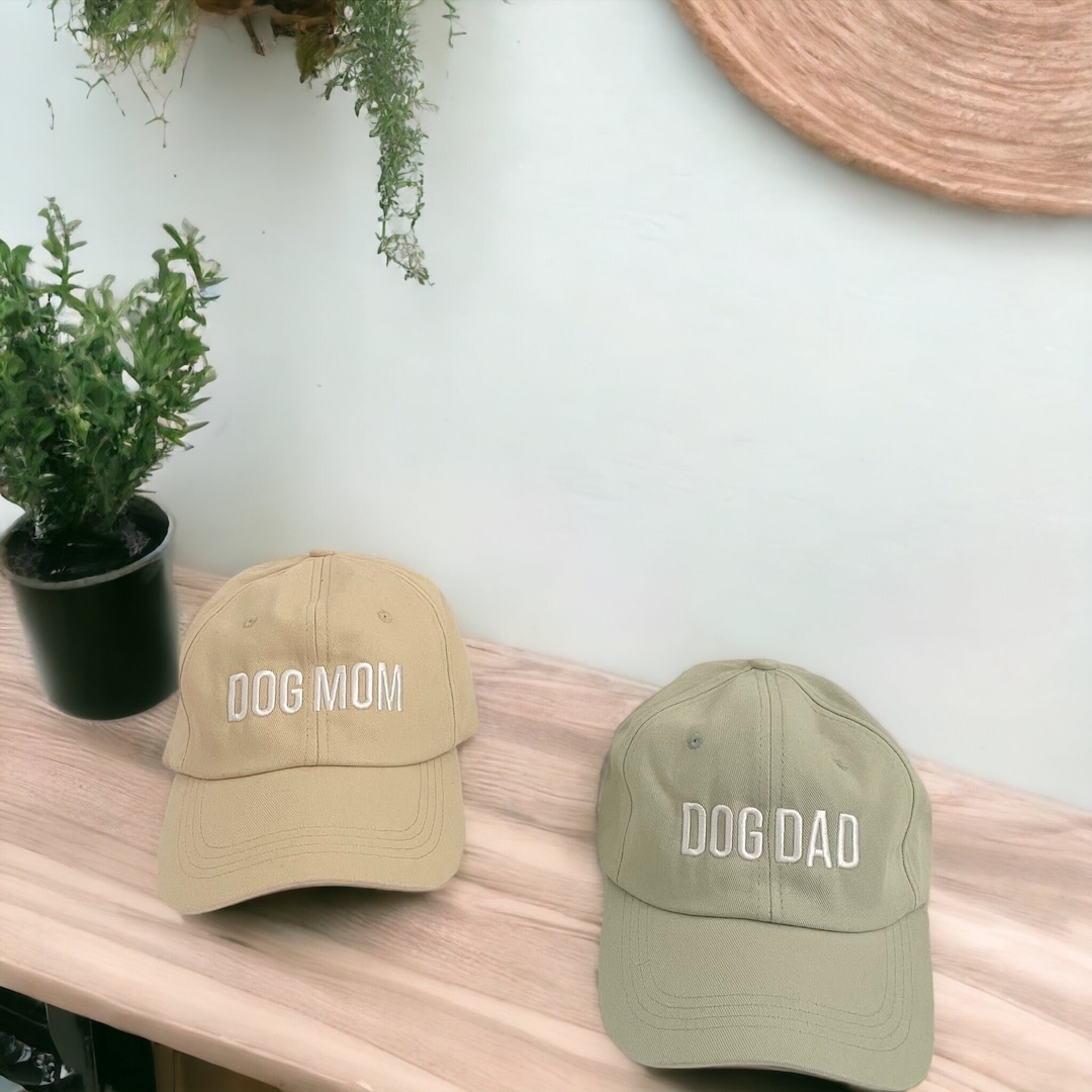 Dog Mom Hat, Dog Dad Hat, Dog Mom Baseball Cap, Dog Dad Baseball Cap, Dog Mom and Dad Hats ...