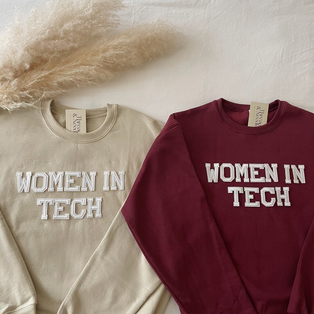 Women in Tech Sweatshirt, Women in Tech Gifts, Women in Technology ...