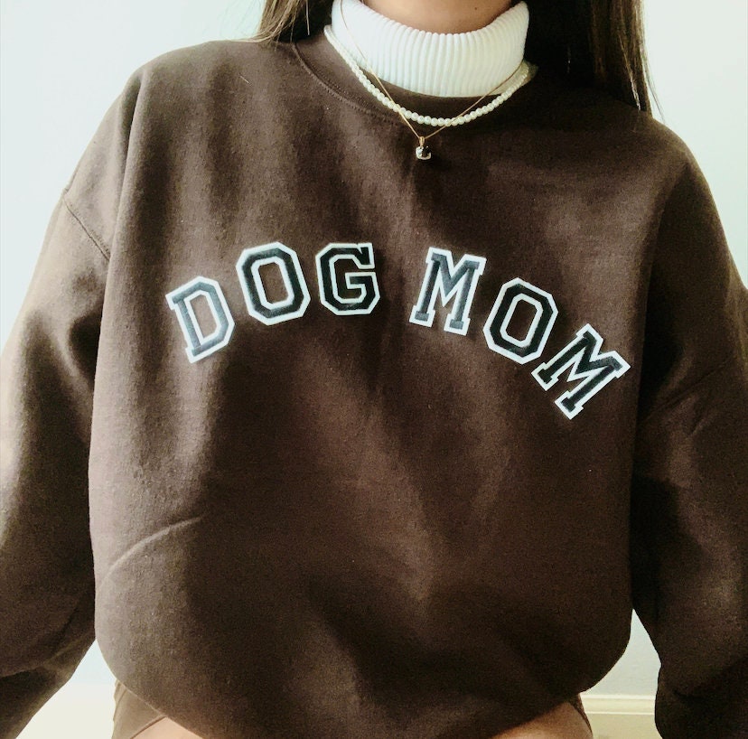 Dog Mom Sweatshirt | Dog Mom Crewneck | Dog Mama Sweatshirt | Vintage ...