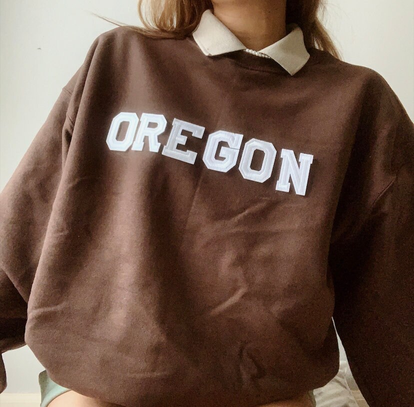 Unisex Oregon Sweatshirt Oregon Crewneck College - Etsy