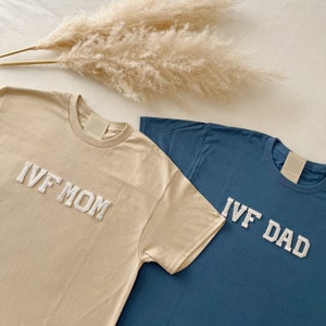 Ivf Pregnancy Announcement Shirt, Ivf Shirts Transfer Day, Ivf Mom ...