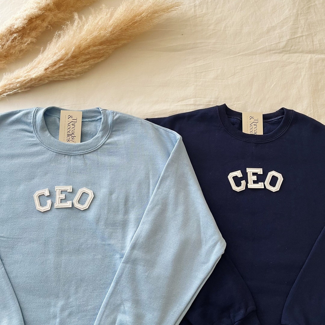 CEO Sweatshirt, CEO Crewneck, CEO Shirt, Entrepreneur Sweatshirt, Small ...