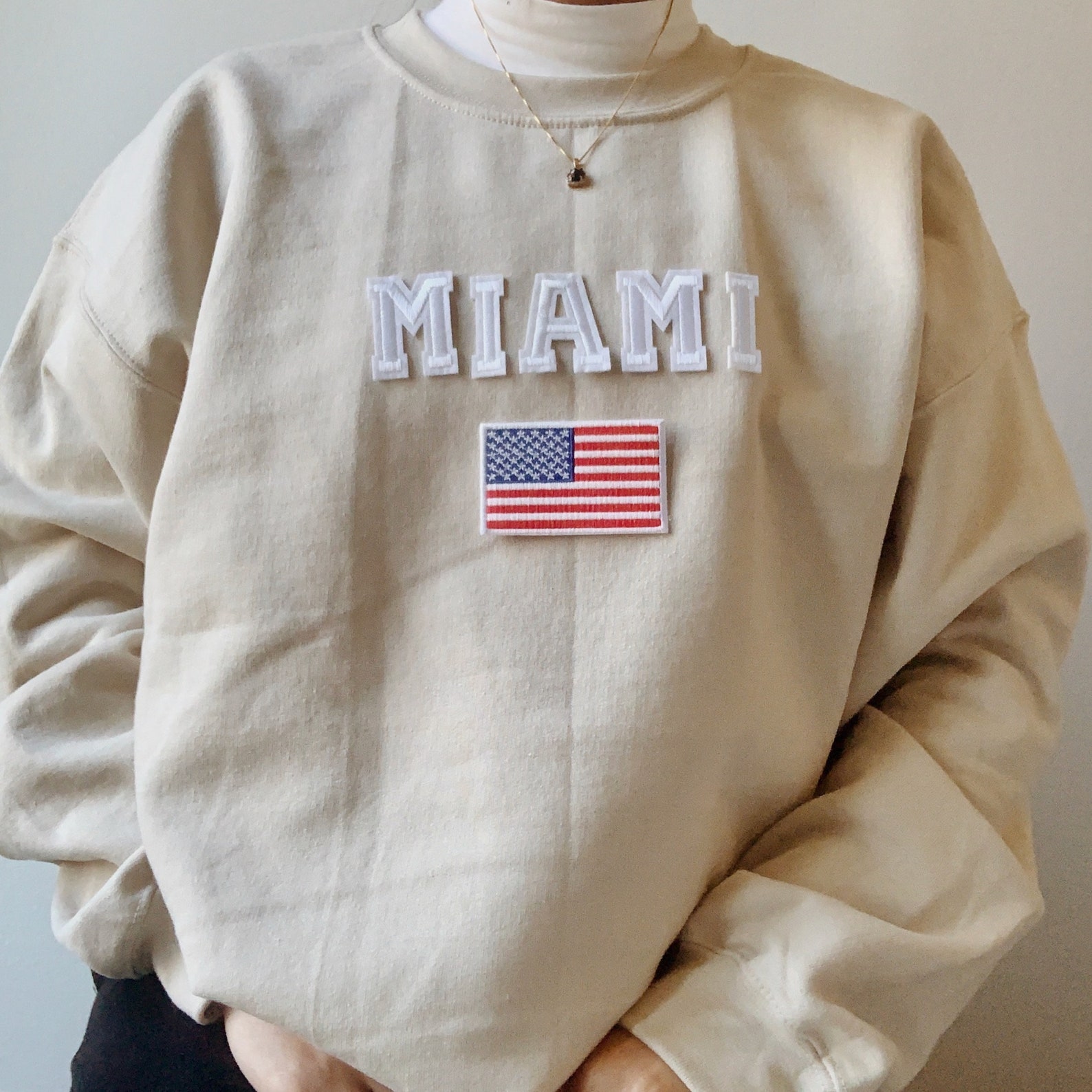 Miami Sweatshirt | Miami Crewneck | Miami Sweater | Florida Sweatshirt ...
