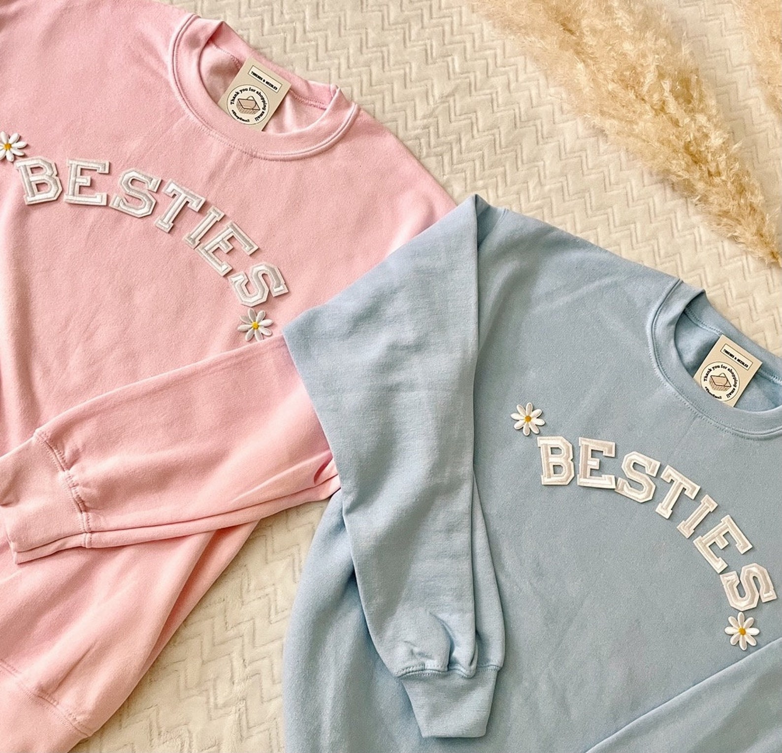 Besties Crewneck BFF Sweatshirt BFF Crewneck Matching | Etsy