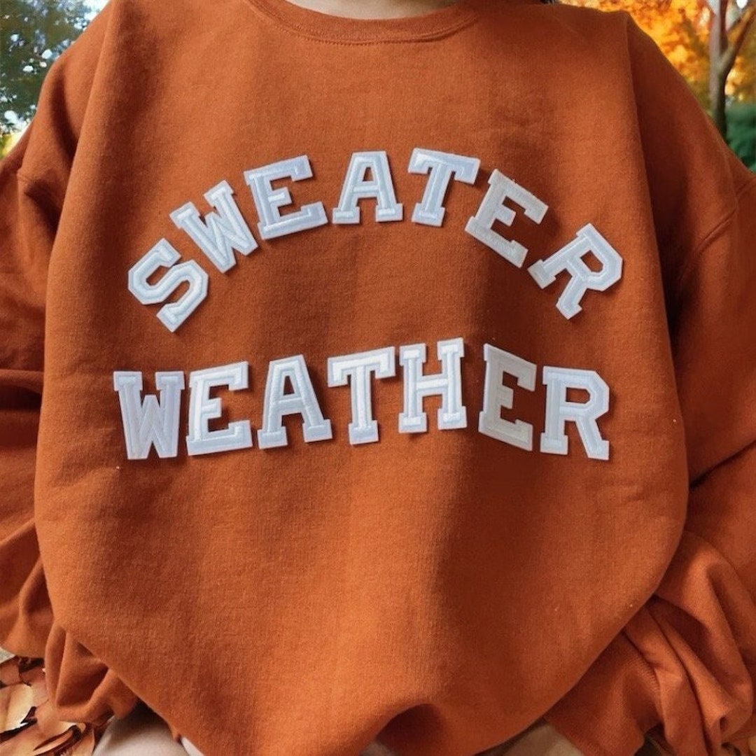Sweater Weather Sweatshirt | Cute Fall Sweatshirt | Fall Sweatshirt for ...