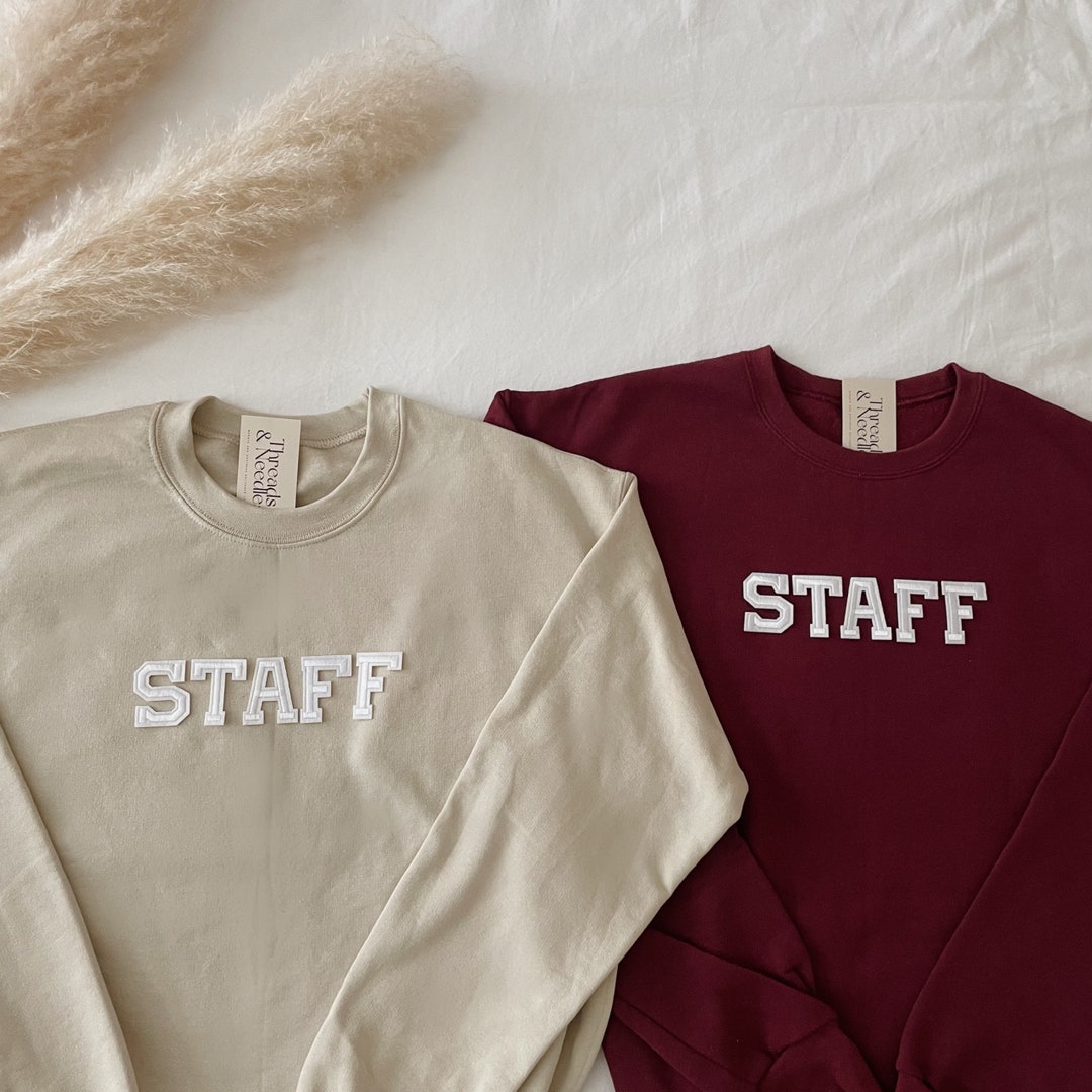 Staff Sweatshirt, Staff Crewneck, Staff Shirt, Staff Gifts, Event Staff ...