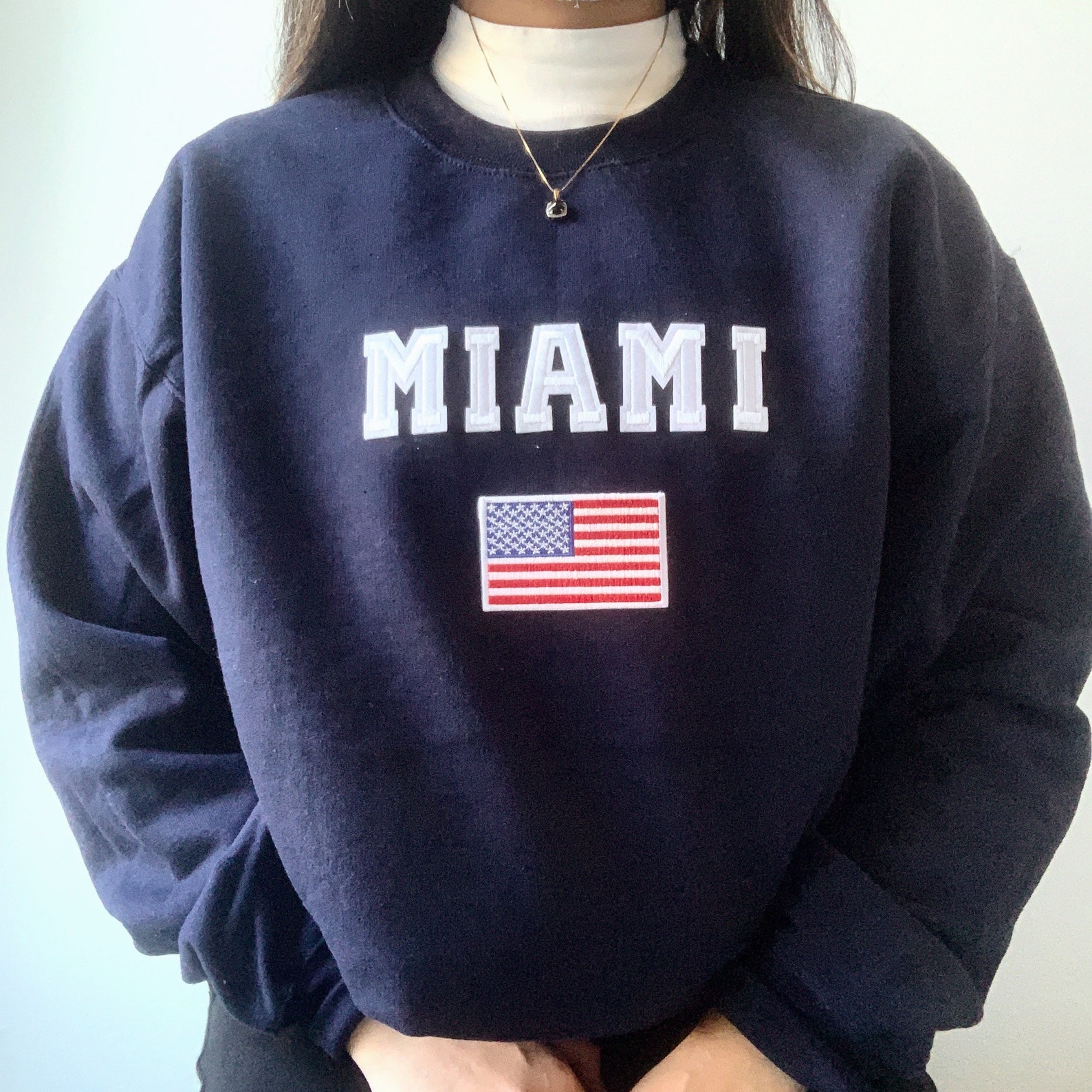 Miami Sweatshirt | Miami Crewneck | Miami Sweater | Florida Sweatshirt ...