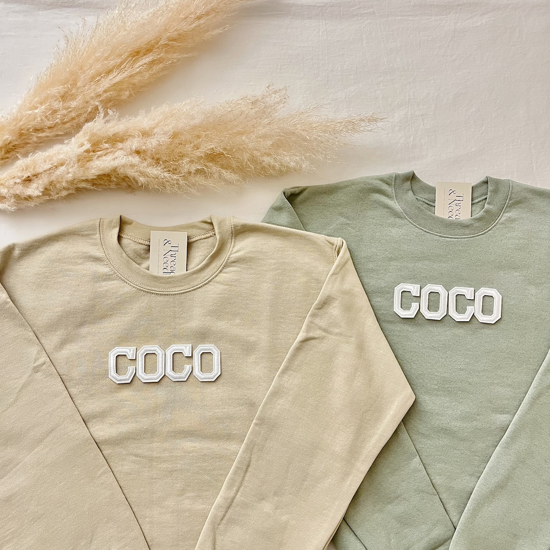 Coco Sweatshirt, Coco Shirt, Gift for Coco, Grandma Sweatshirt, Mother ...