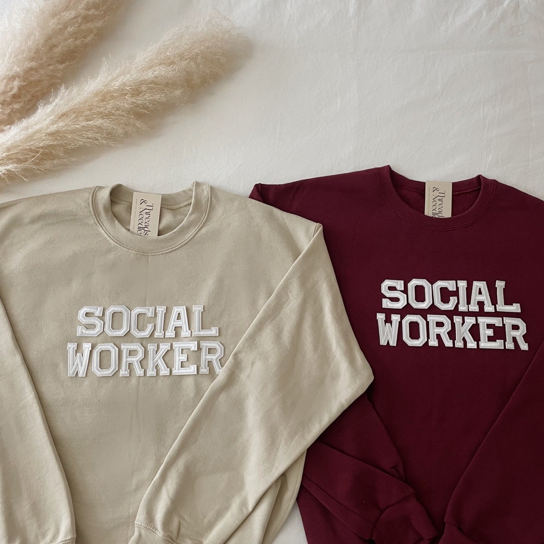 Social Worker Sweatshirt, Social Worker Shirt, Social Worker Gifts ...