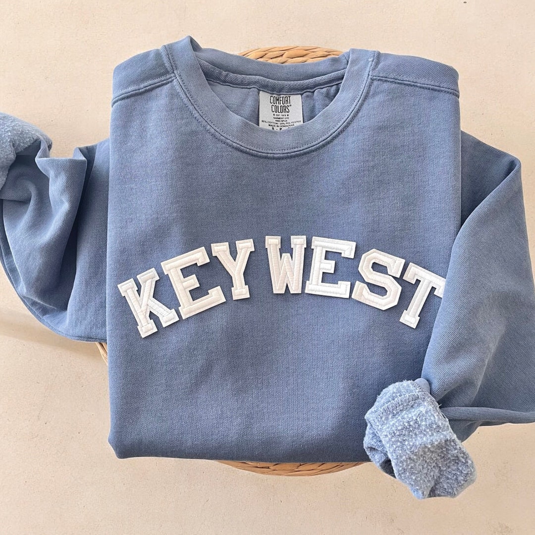 Comfort Colors Key West Sweatshirt, Key West Sweater, Key West Shirt ...