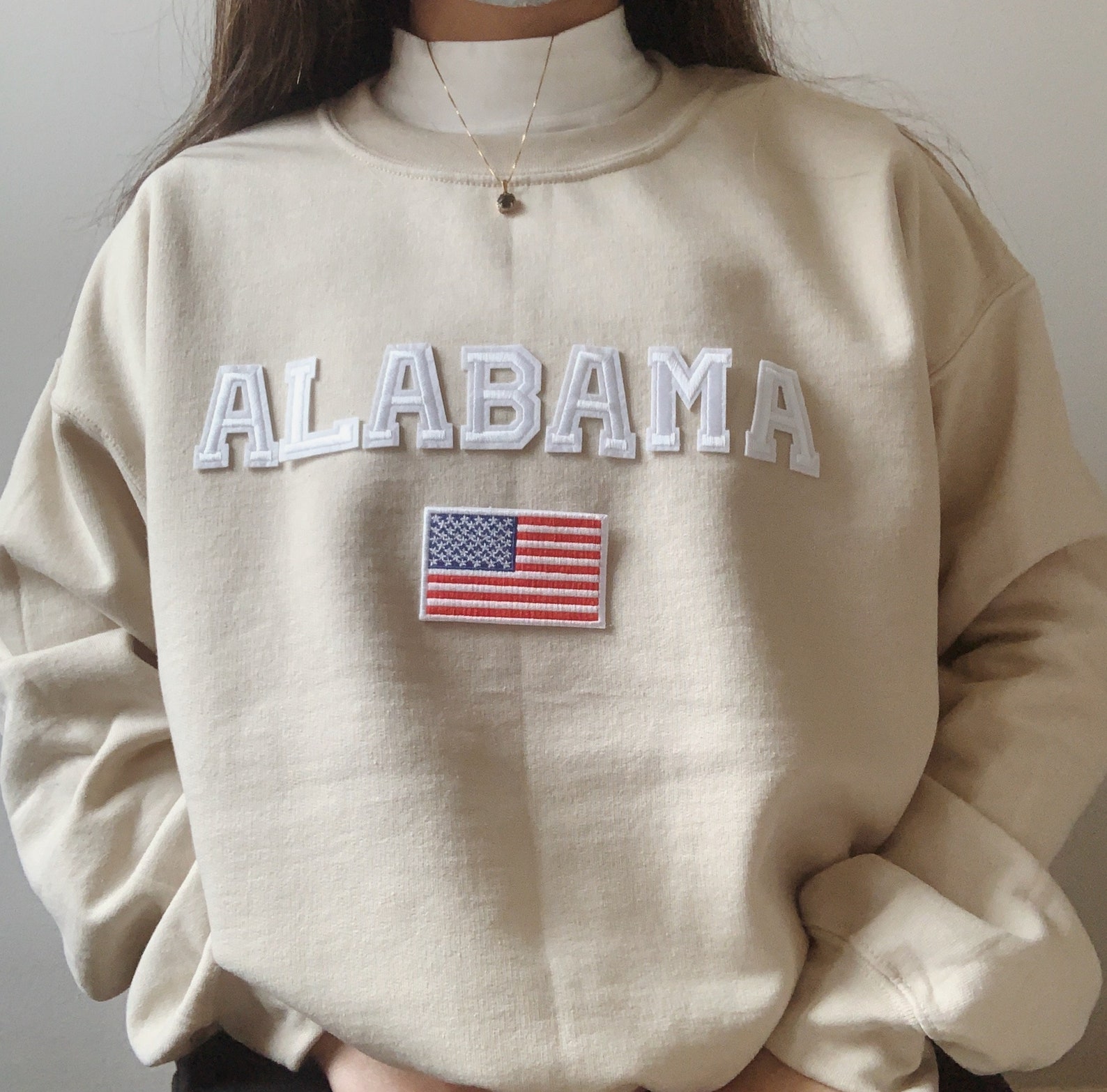 Alabama Sweatshirt Alabama Crewneck Alabama Sweater - Etsy UK