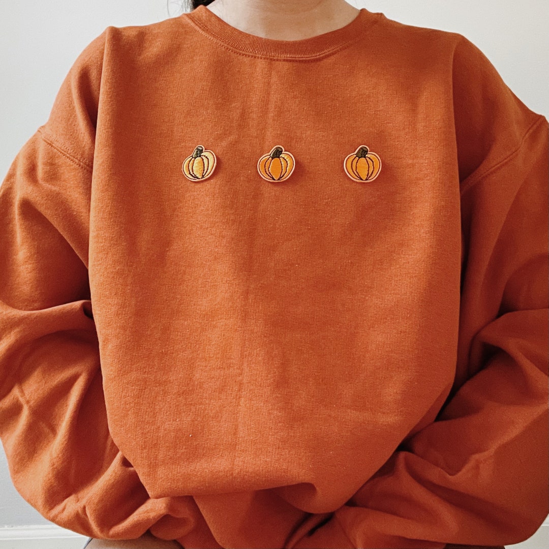 Pumpkin Sweatshirt | Pumpkin Crewneck | Thanksgiving Sweatshirt ...