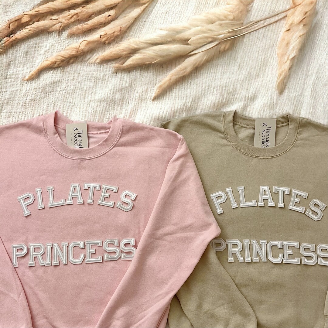 Pilates Princess Sweatshirt, Pink Pilates Princess Shirt, Pilates ...