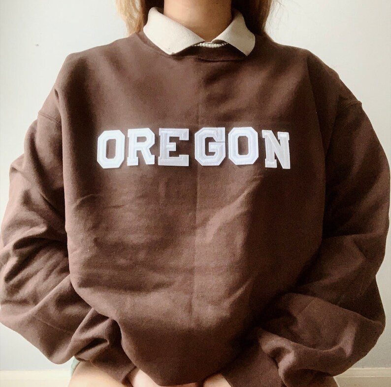 Unisex Oregon Sweatshirt Oregon Crewneck College - Etsy