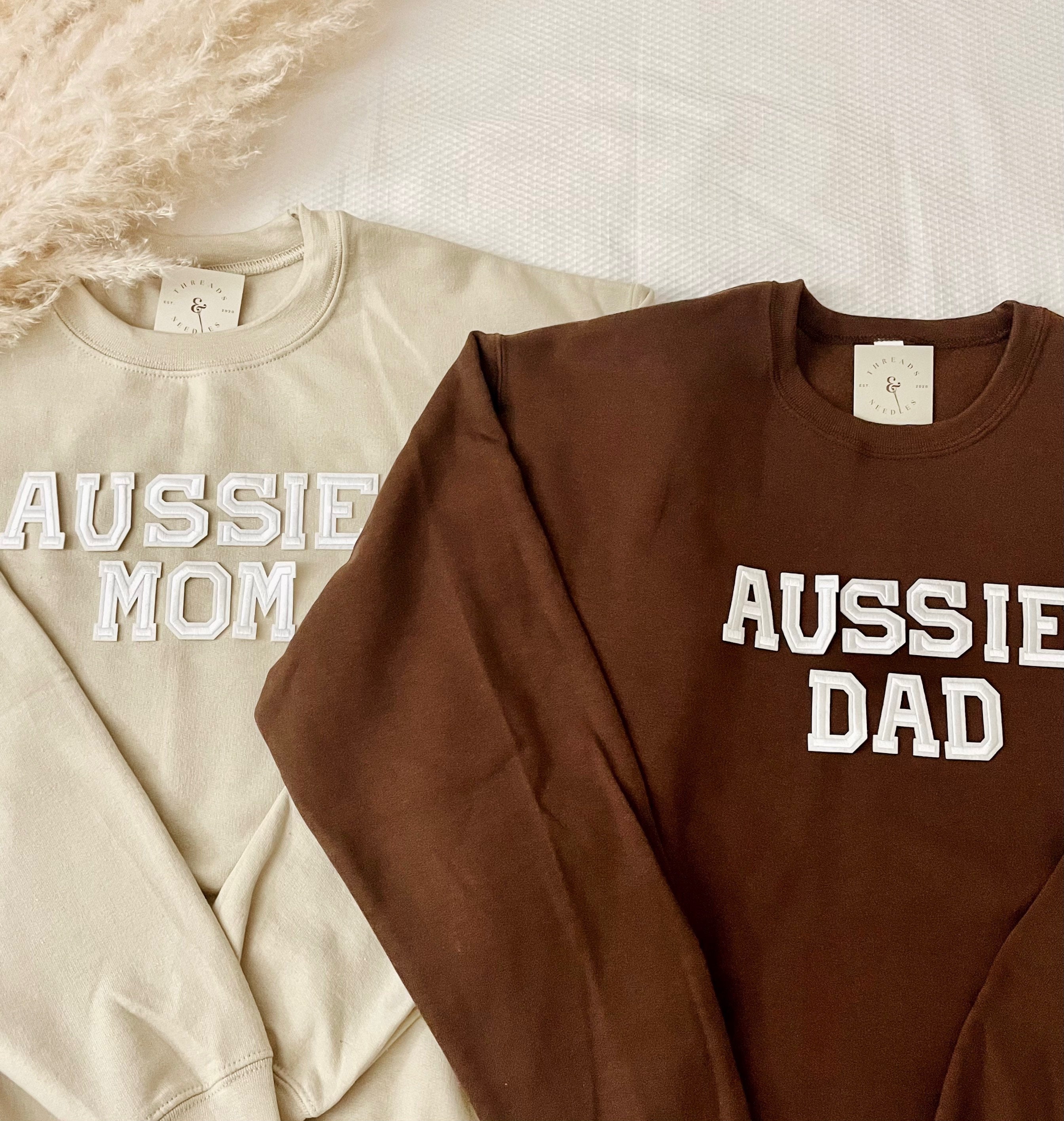 Aussie Mom Sweatshirt Aussie Dad Sweatshirt Australian | Etsy