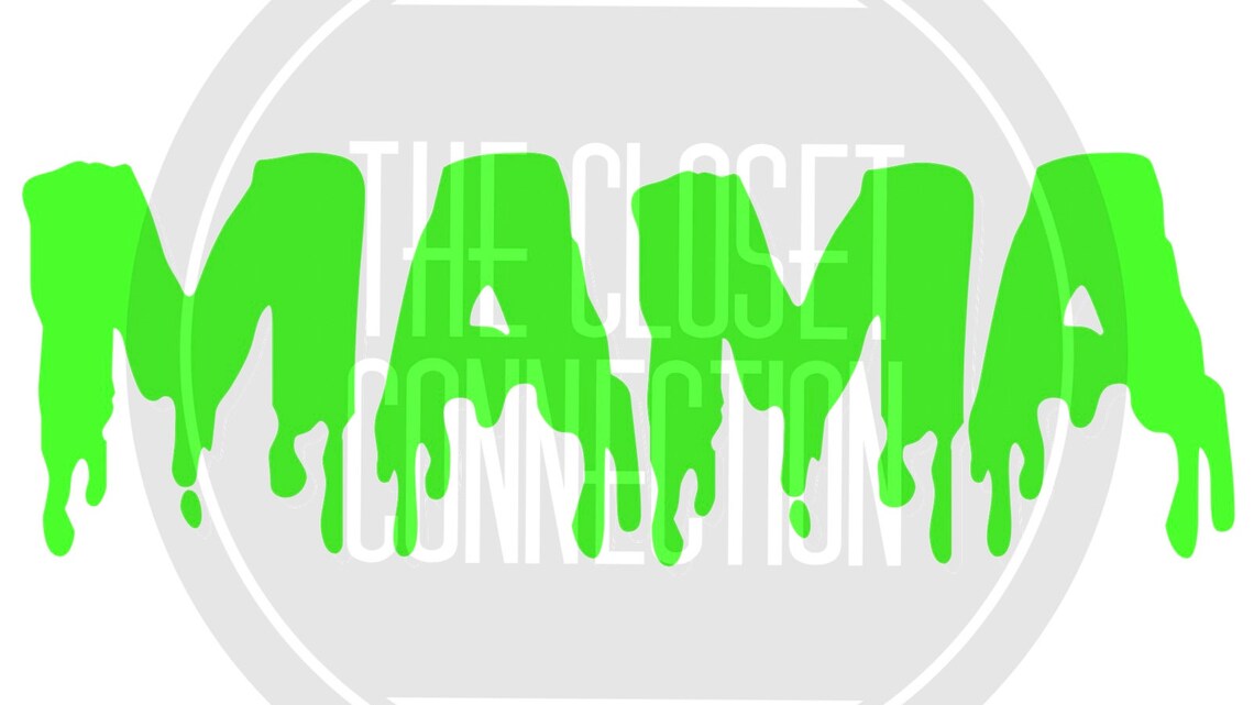 MAMA PNG Slime MAMA Sublimation Png Drip Font Spooky Halloween - Etsy