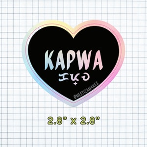 AAPI Filipino Baybayin Stickers | Weatherproof Holographic Vinyl ...