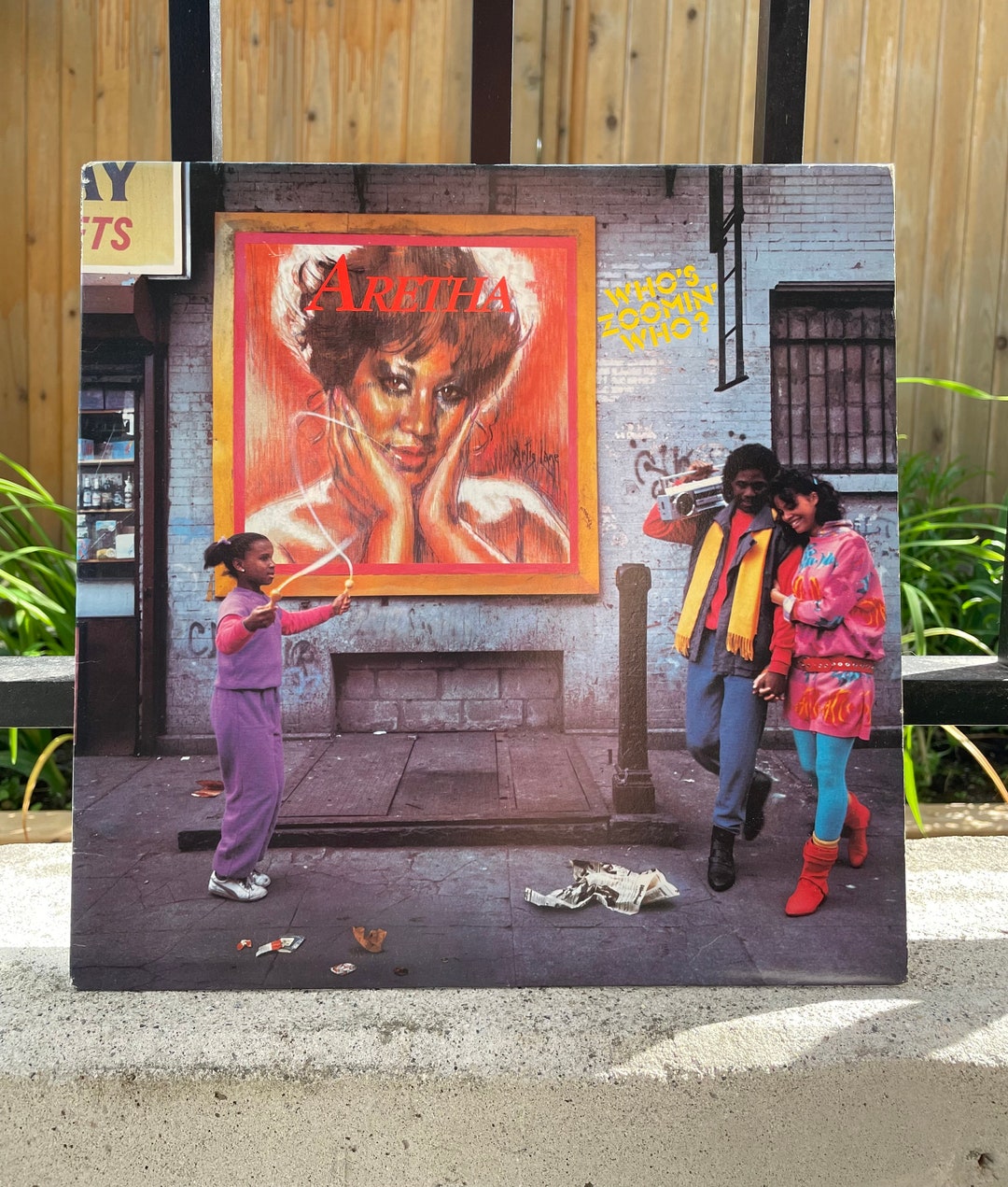 Vintage Aretha Who's Zoomin' Who? Vinyl Record 1985 - Etsy