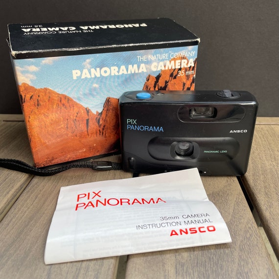 Vintage Ansco 35mm Pix Panoramic Camera in Original Box and - Etsy